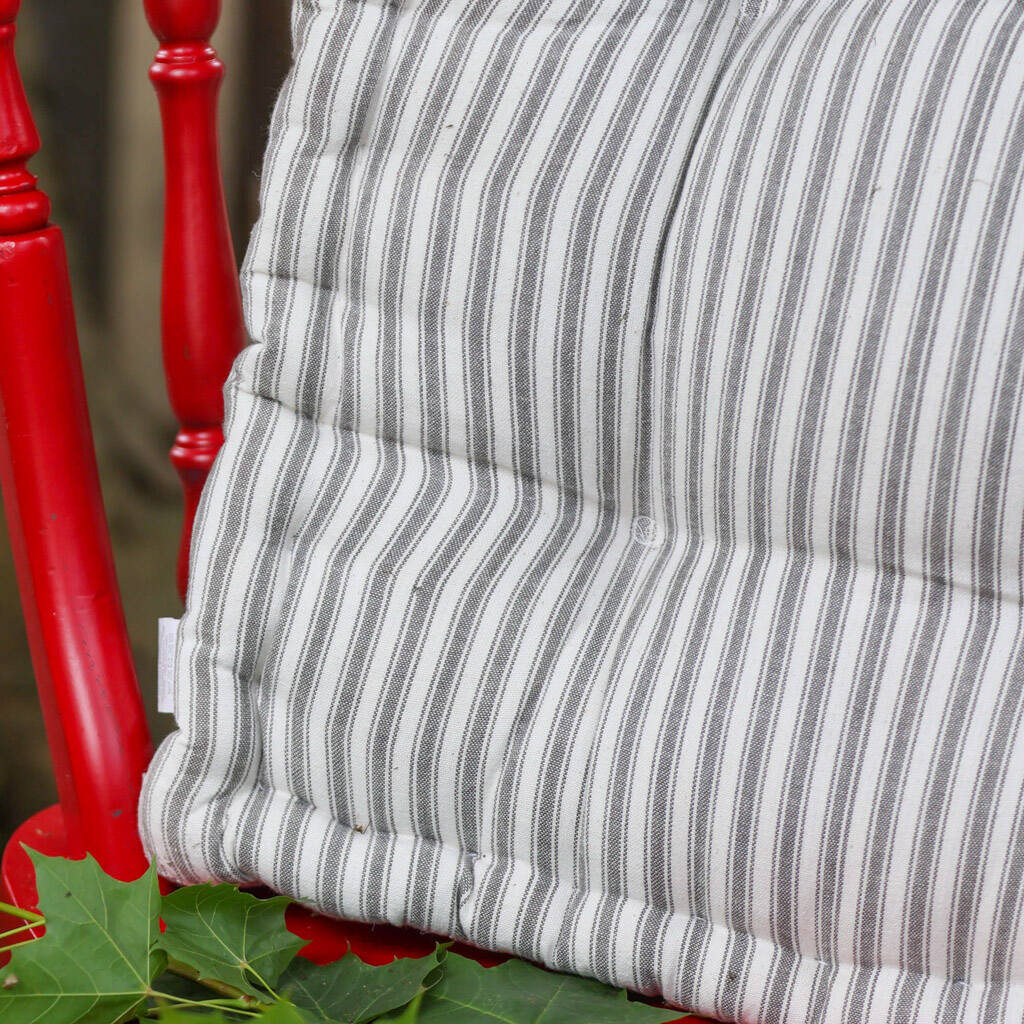 Extra Large Vintage Stripe Garden Lawn Mattress Cushion By Dibor ...