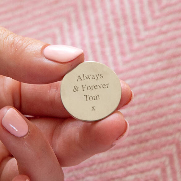 'Travel Safe' Pocket Token Keepsake By Ellie Ellie | notonthehighstreet.com