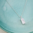 Sterling Silver Large Ingot Pendant By Lucy Kemp Silver Jewellery ...