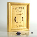 Aries/Taurus/Gemini/Cancer Zodiac Gift In Solid Oak By The Handprint ...