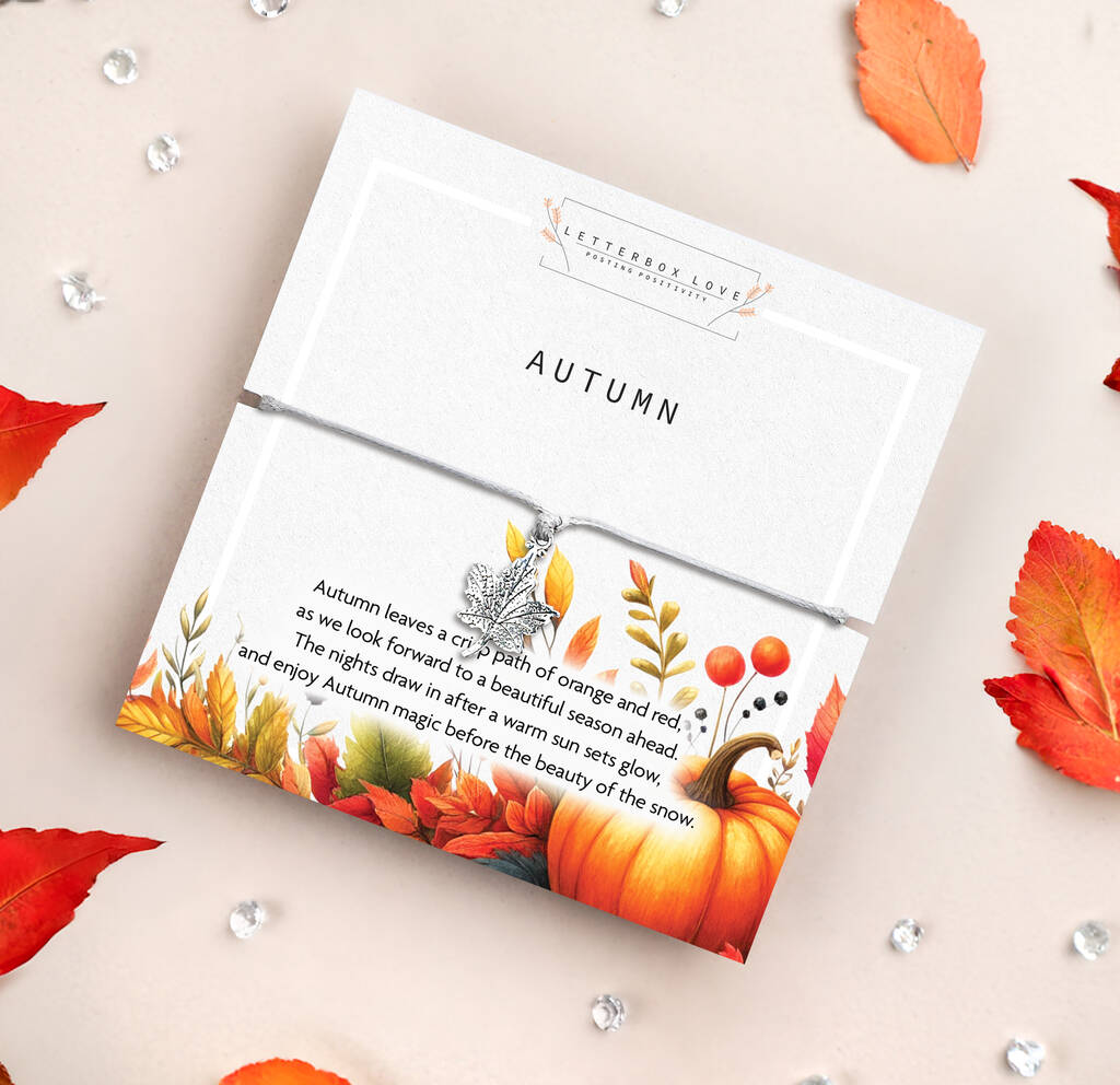 Autumn Bracelet By Letterbox Love