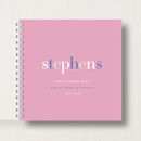 Personalised Family Memory Book Or Album By Designed ...