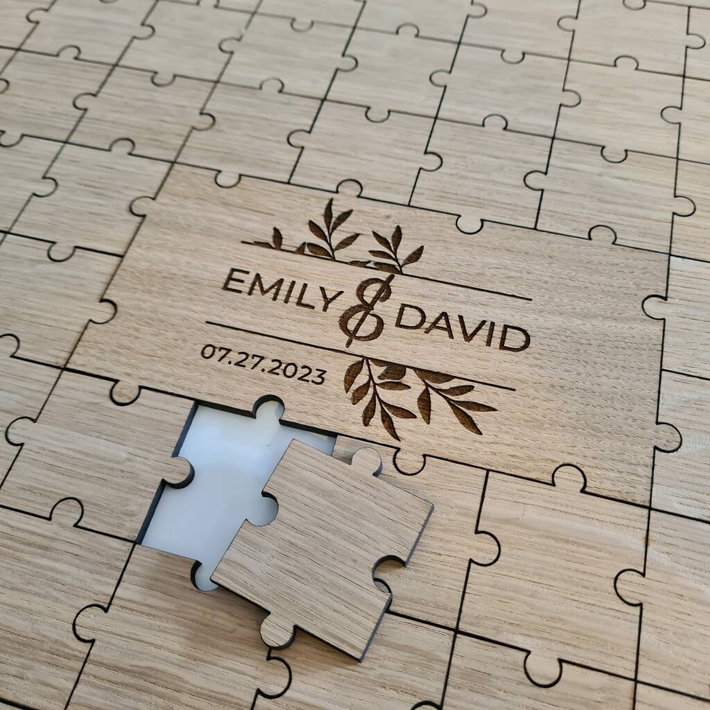 Replacement Spare Guestbook Puzzle Pieces By Made For You Gifts Notonthehighstreet