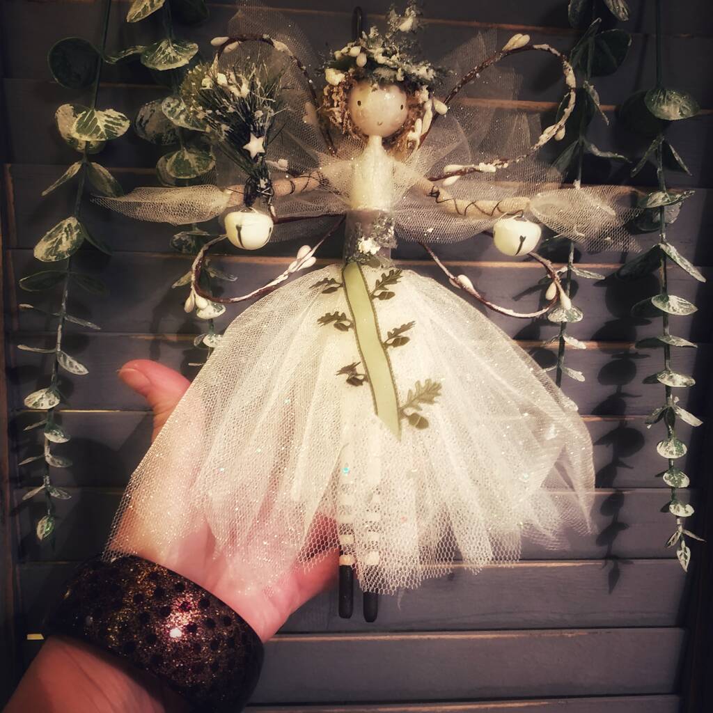 Christmas Woodland Fern Fairy Treetopper By Potting Shed Designs ...