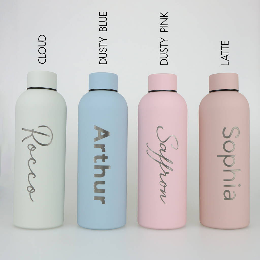 Personalised Insulated Chubby Drinks Bottle By cribstar ...