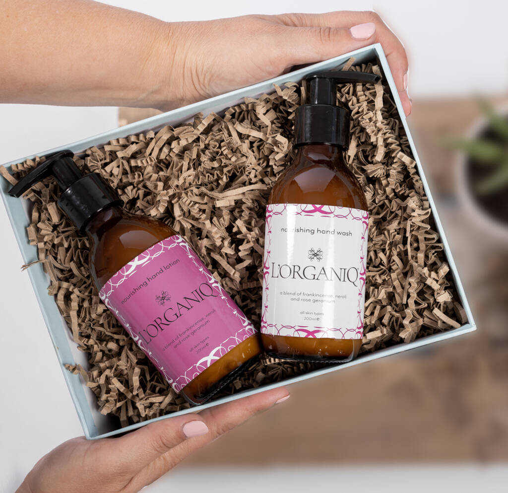 Complete Nourishing Hand Care Box By L'ORGANIQ | notonthehighstreet.com