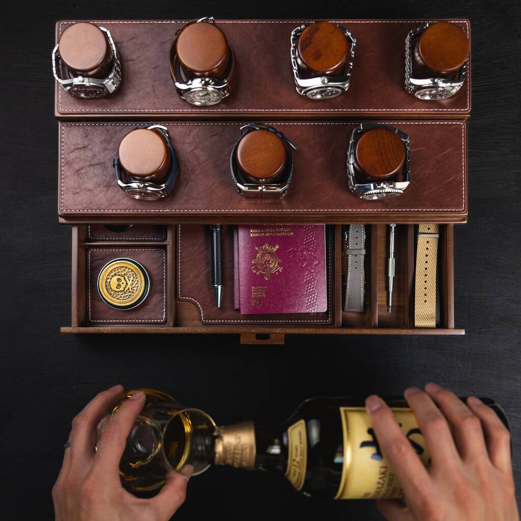 Vegan Leather Padding For The Collector Brown By Holme & Hadfield