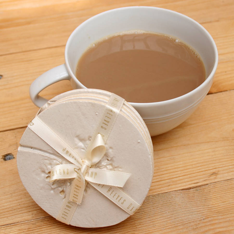 wild flower ceramic coasters by juliet reeves designs ...