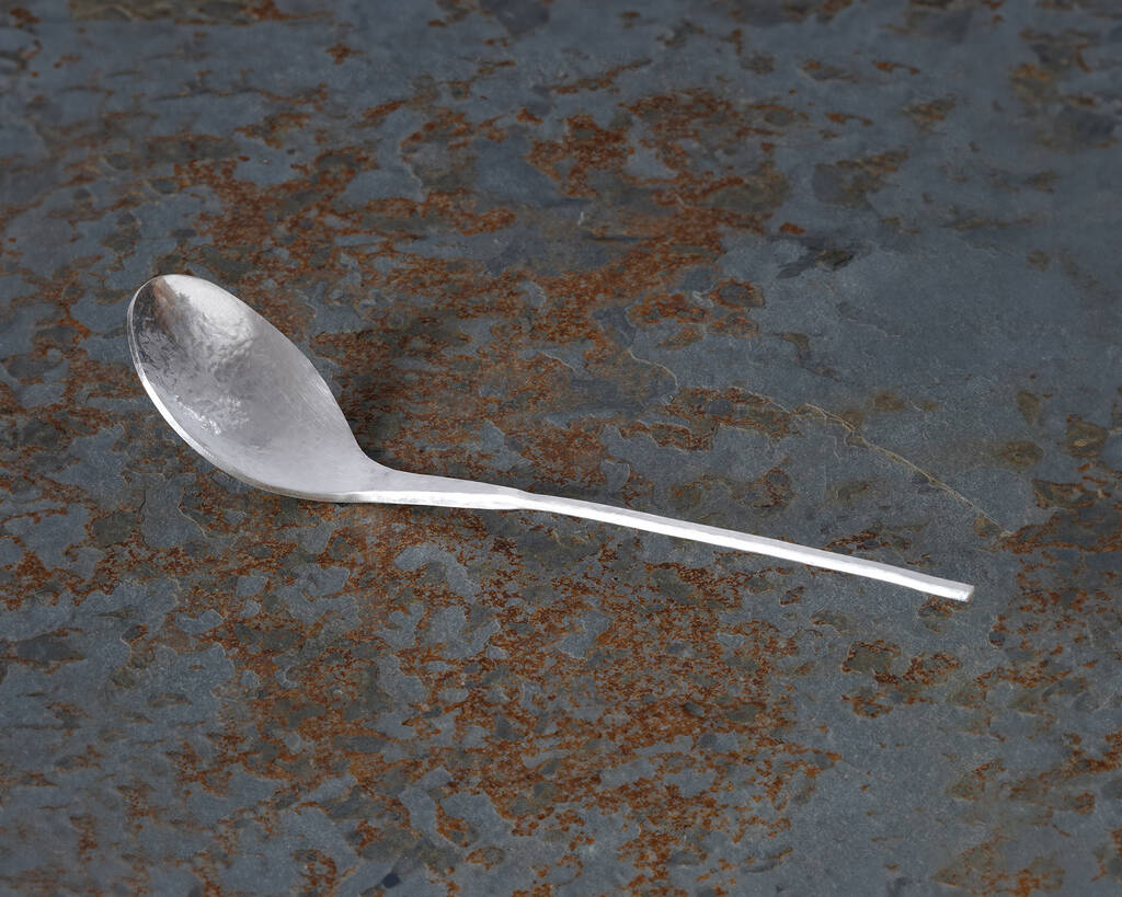 Hallmarked Sterling Silver Spoon By Huiyi Tan | notonthehighstreet.com