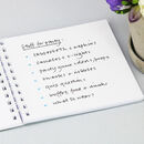 personalised 'doodles' small sketch pad by designed ...