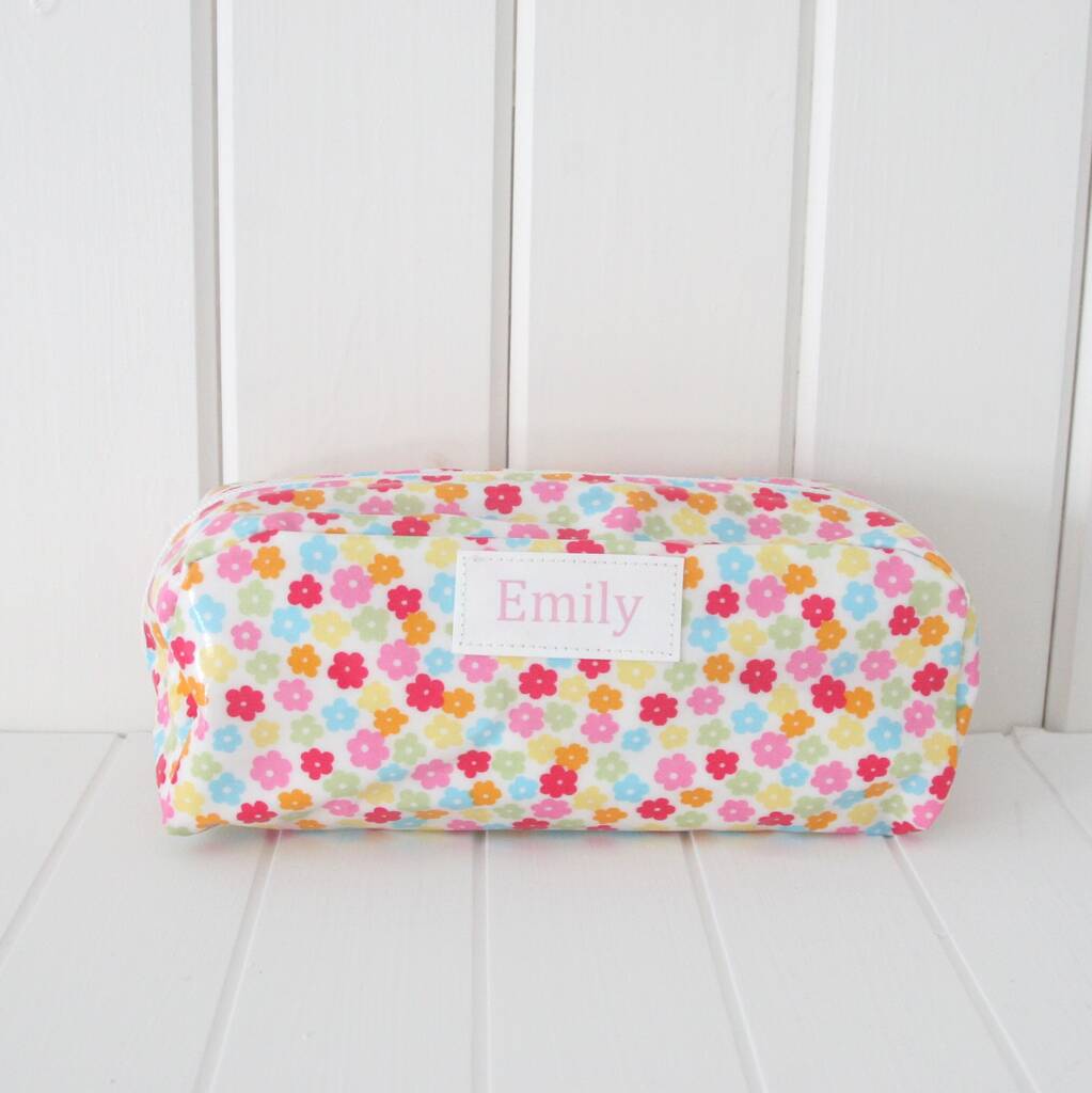 Wipe Clean Pencil Case By Lucy Lilybet | notonthehighstreet.com