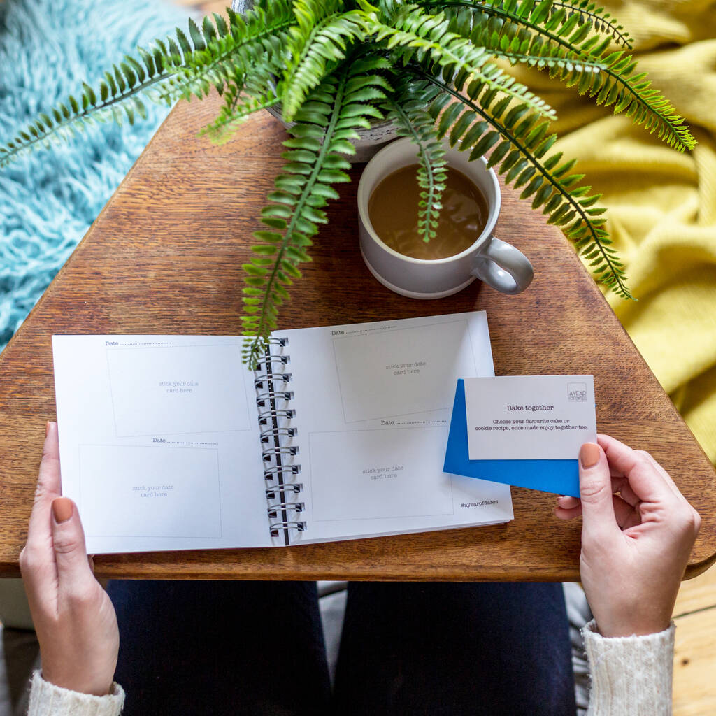A Year Of Dates Journal By A Year of Dates | notonthehighstreet.com
