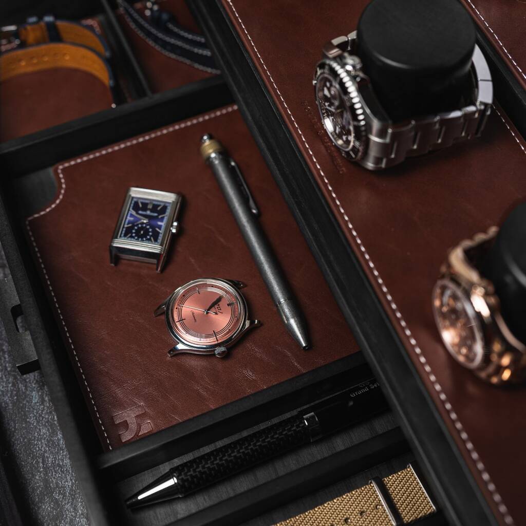 Vegan Leather Padding For The Collector Brown By Holme & Hadfield