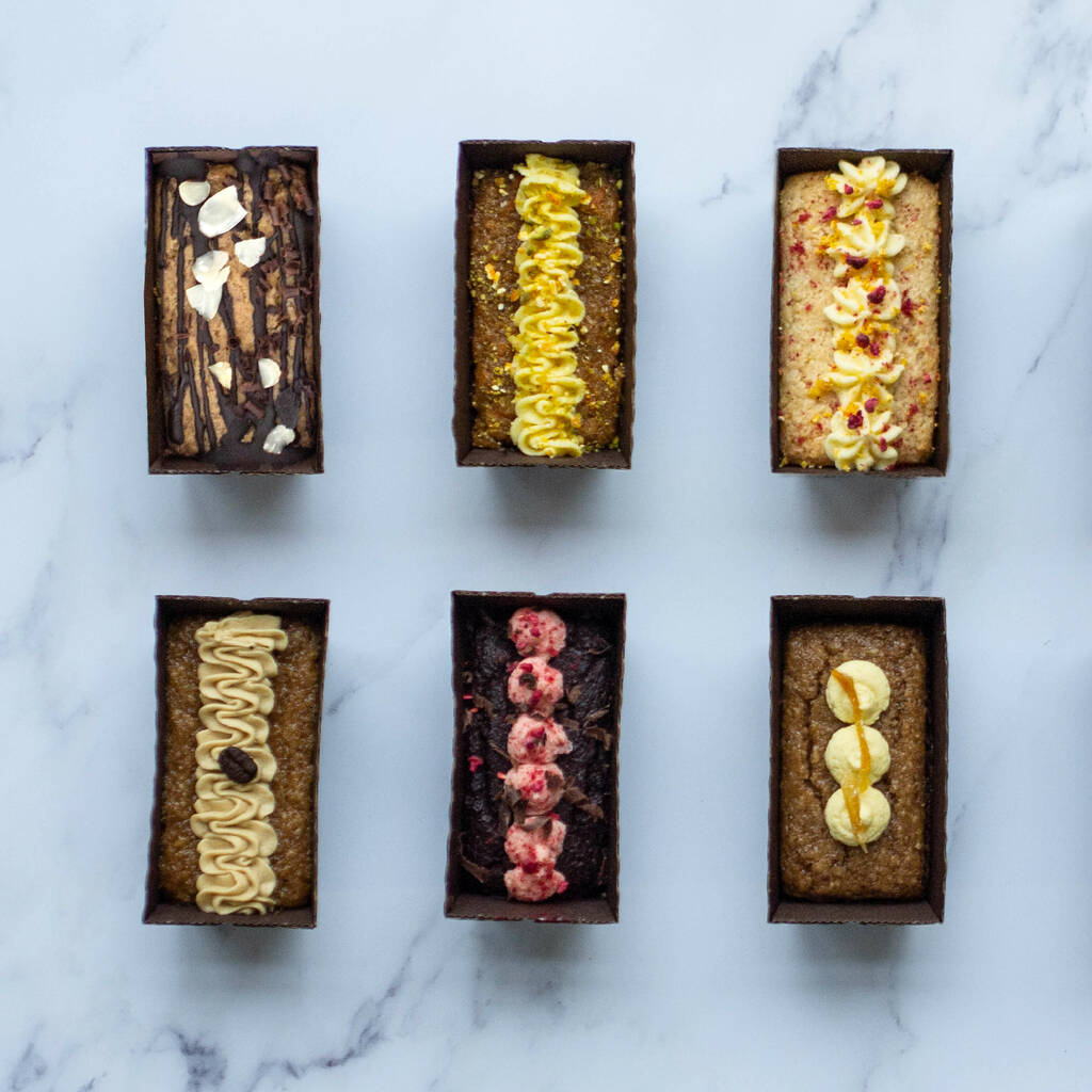 Mixed Cake Gift Box Edition One By Positive Bakes | notonthehighstreet.com