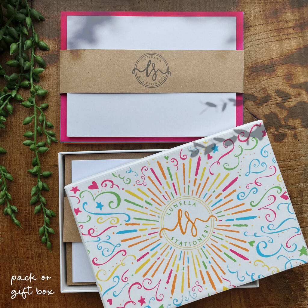 Fairy Tale Castle Personalised Note Cards By Lunella ...