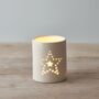 Ceramic Dotted Star Tea Light Holder By Nest Gifts | notonthehighstreet.com