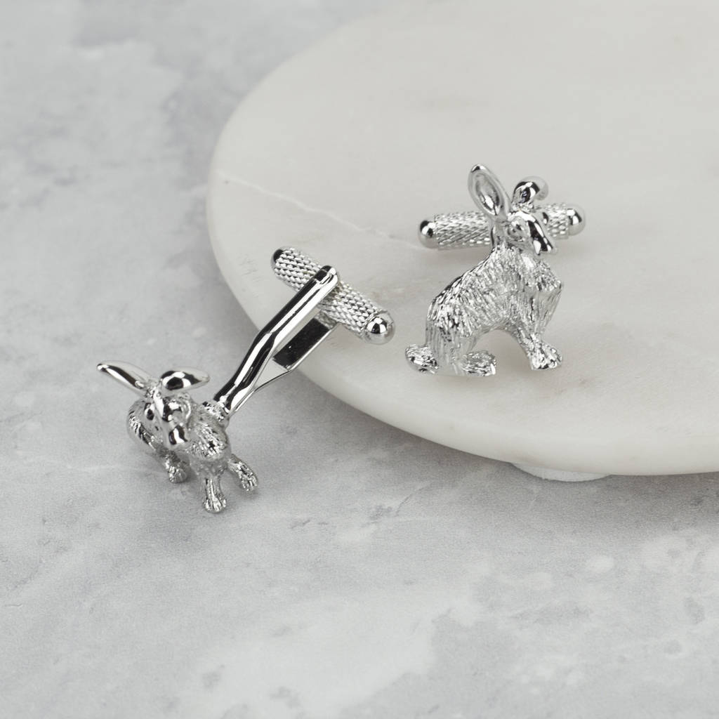 rabbit cufflinks alice in wonderland by we love to create ...
