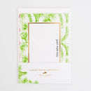 Notelets Tropical Design By Abigail Warner | notonthehighstreet.com