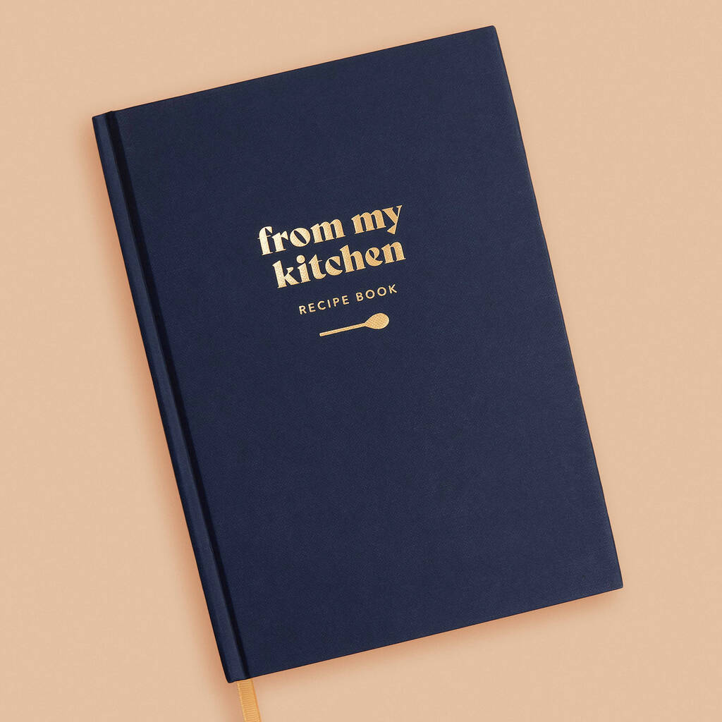 Personalised Recipe Journal By Betterday Studio | notonthehighstreet.com