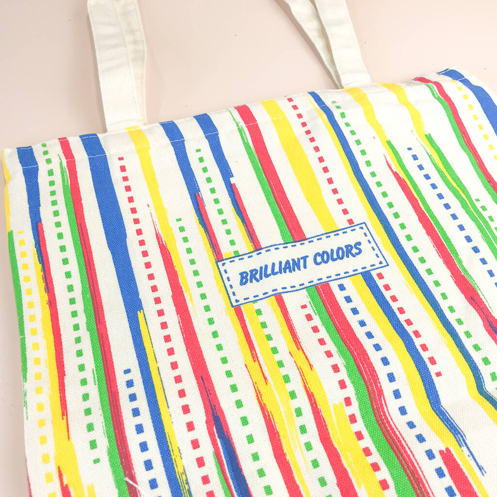 Bright Colourful Tote Bag By GY Studios | notonthehighstreet.com