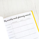 the positive planner by the positive planner | notonthehighstreet.com