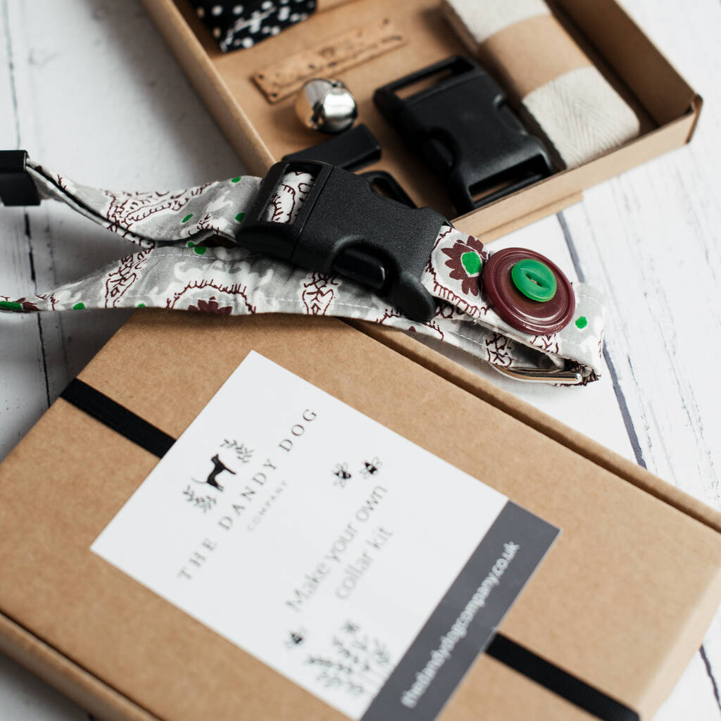 Make Your Own Dog Collar Kit By The Dandy Dog Company