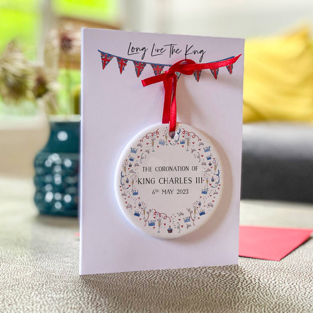 Celebration Wreath Kings Coronation Keepsake Card By This Is Nessie ...