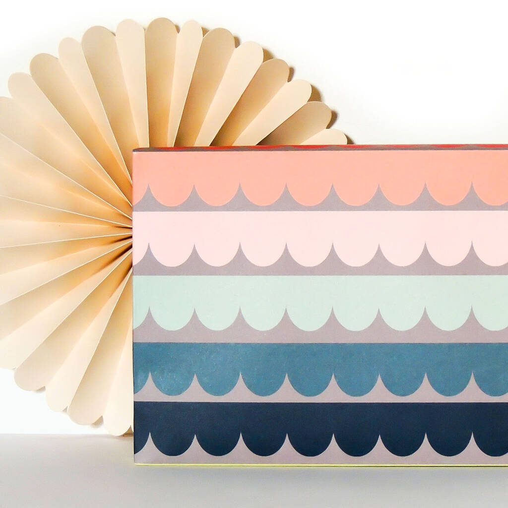 Scallop Wrapping Paper Two Sheets By Kali Stileman Publishing ...