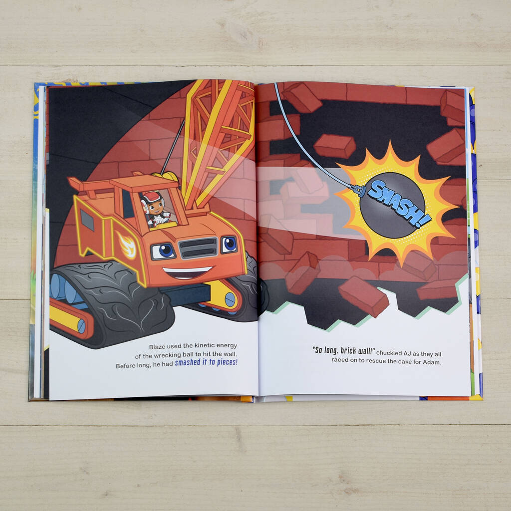 Blaze And The Monster Machines Personalised Book By Alice Frederick ...