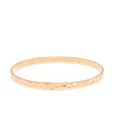 Personalised Hammered Flat Bangle By Merci Maman | notonthehighstreet.com