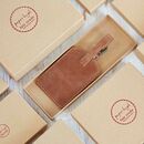 Personalised Leather Luggage Tag By Paper High | notonthehighstreet.com