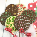 Christmas Chocolate Lollies, Set Of 10 By Cocoapod Chocolates ...