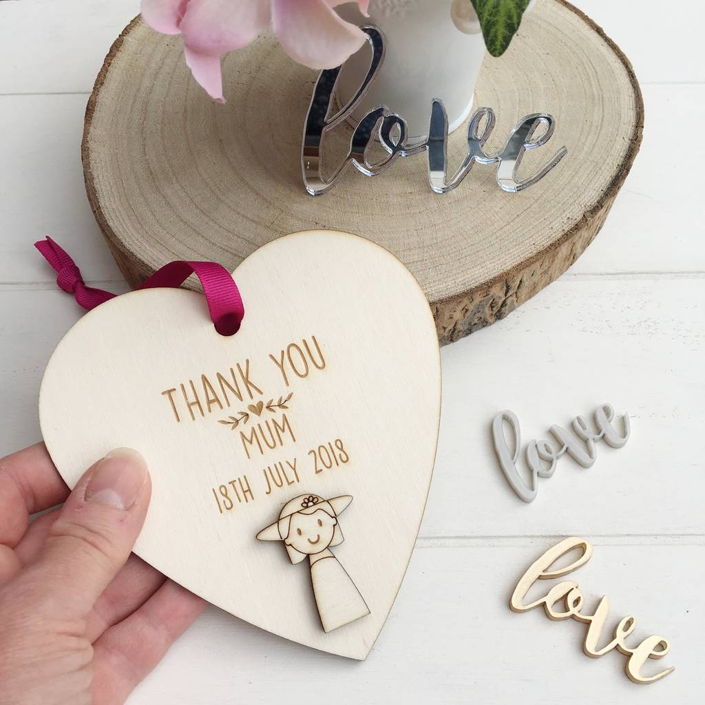 Personalised Mother Of The Bride Or Groom Keepsake By Just Toppers ...