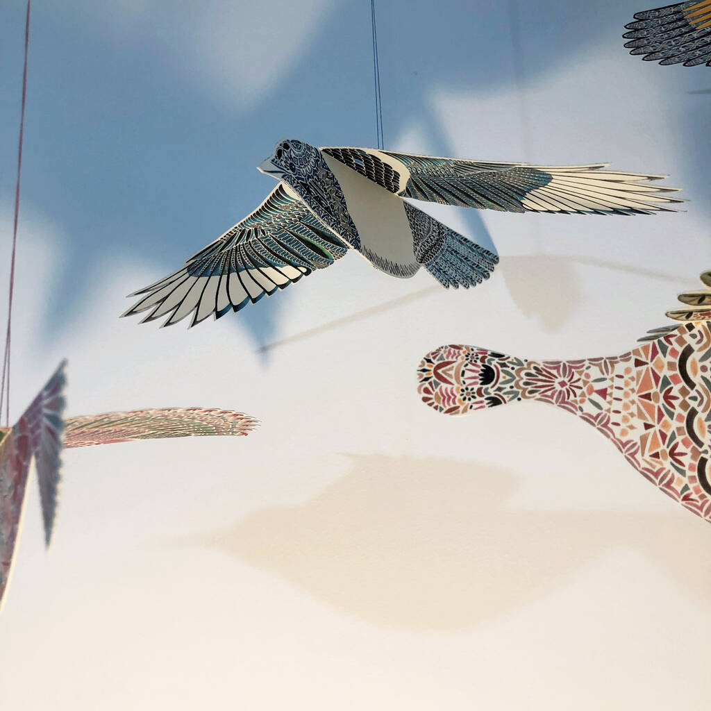 Pop Up Bird Decoration Kit By Prism of Starlings | notonthehighstreet.com