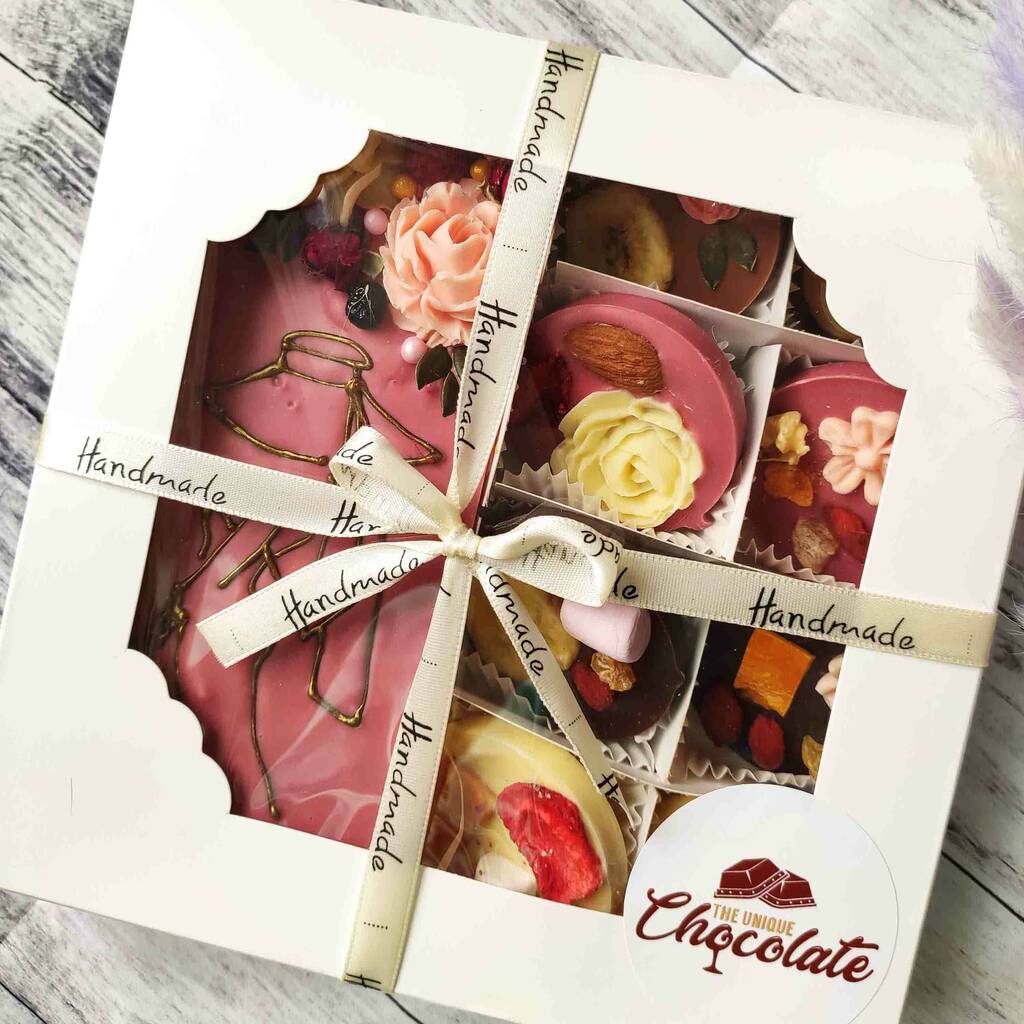 Personalised 'lady Style' Artisan Chocolate Gift By The Unique ...