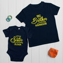 personalised sibling set. retro brother sister set by lovetree design ...