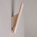 Modern Wooden Wall Hook In Ash Or Black Finish By Utology ...