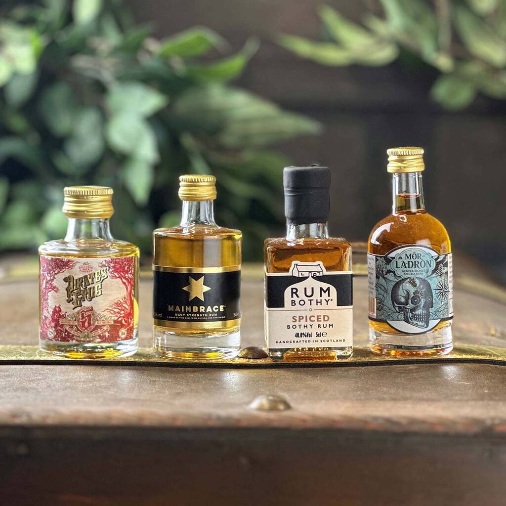 Award Winning Rum Taster Set Gift Box One By The Rum Company ...