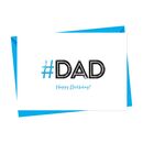Hashtag Dad Birthday Card By A Is For Alphabet | notonthehighstreet.com