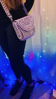 Bernie Handbag Metallic Silver Ring Pulls By Smart Deco Style ...