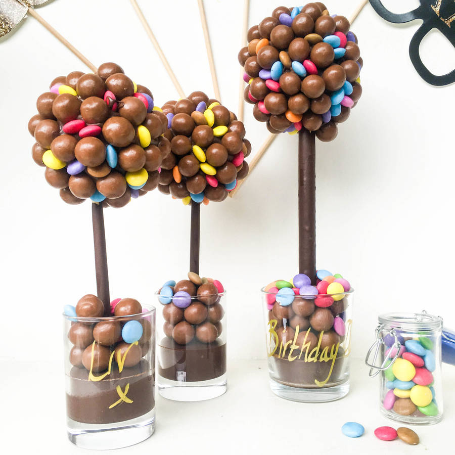 malteser and smarties chocolate tree by sweet trees ...