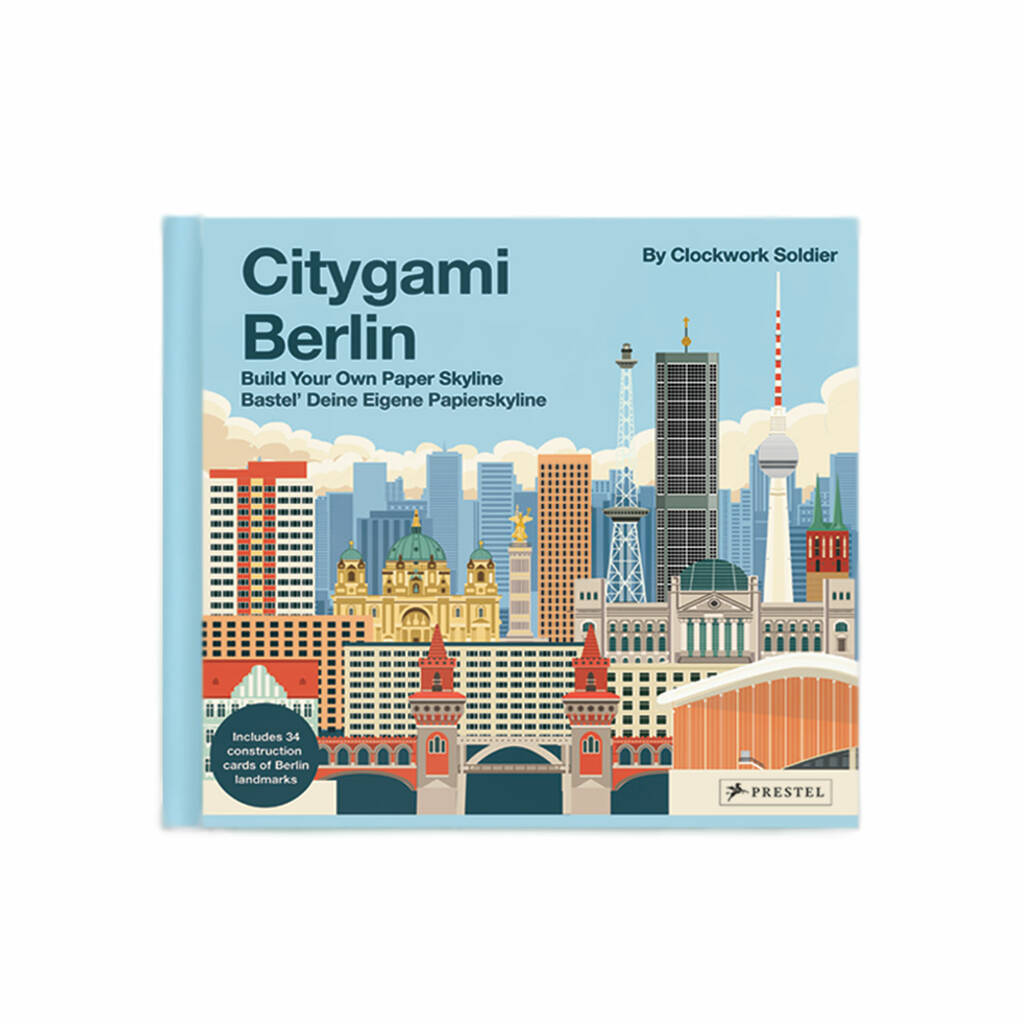 citygami berlin: build your own paper skyline by clockwork soldier ...