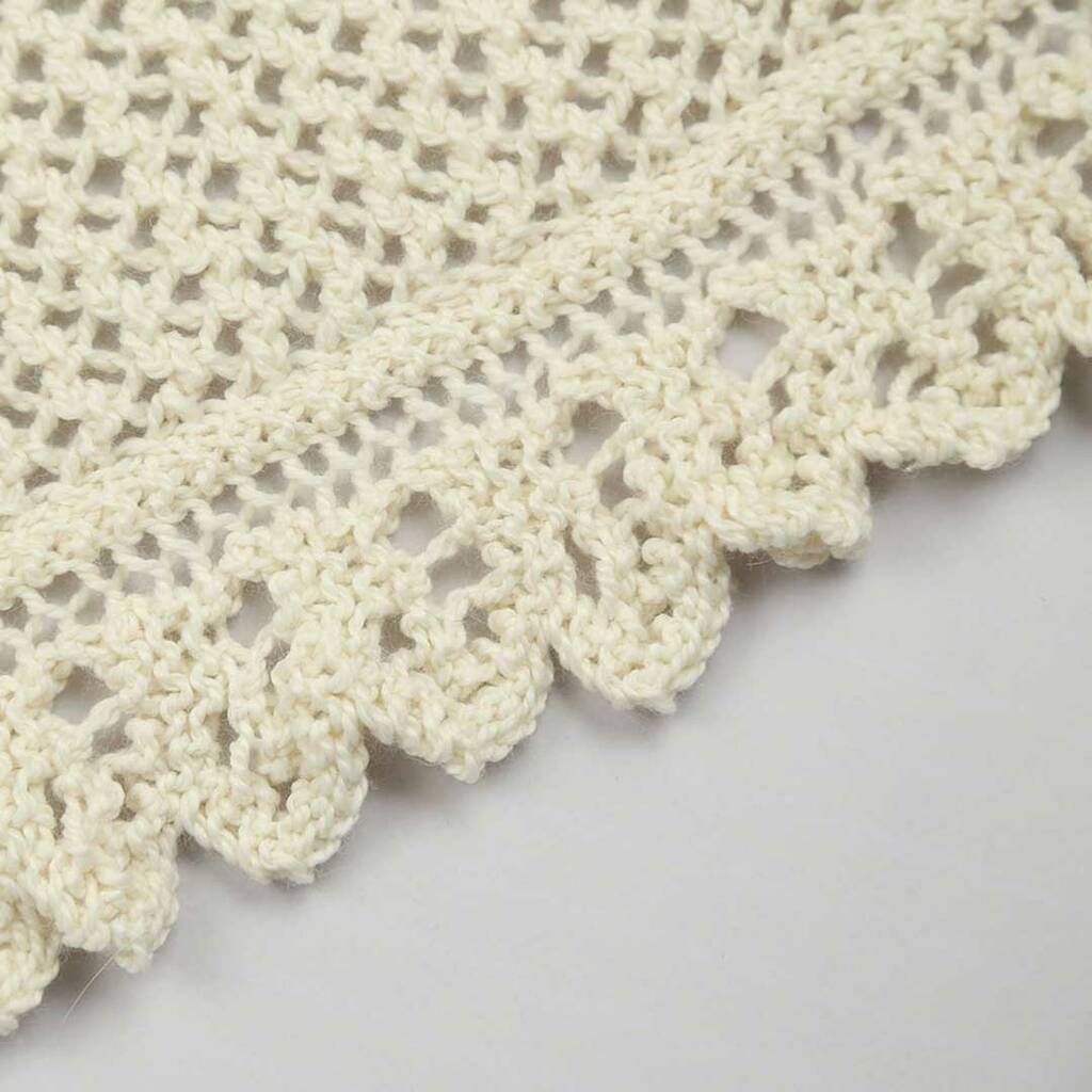 Bobby Baby Blanket Knitting Kit By Wool Couture