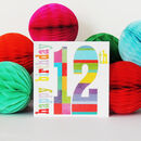 Sparkly 12th Birthday Card By Kali Stileman Publishing ...