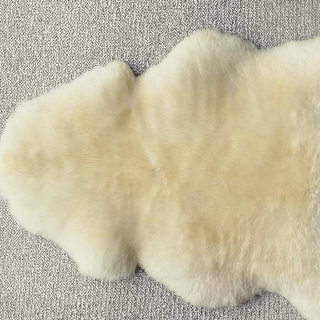 Sheepskin Rug British Natural White Regular By Tolly Mc Rae ...