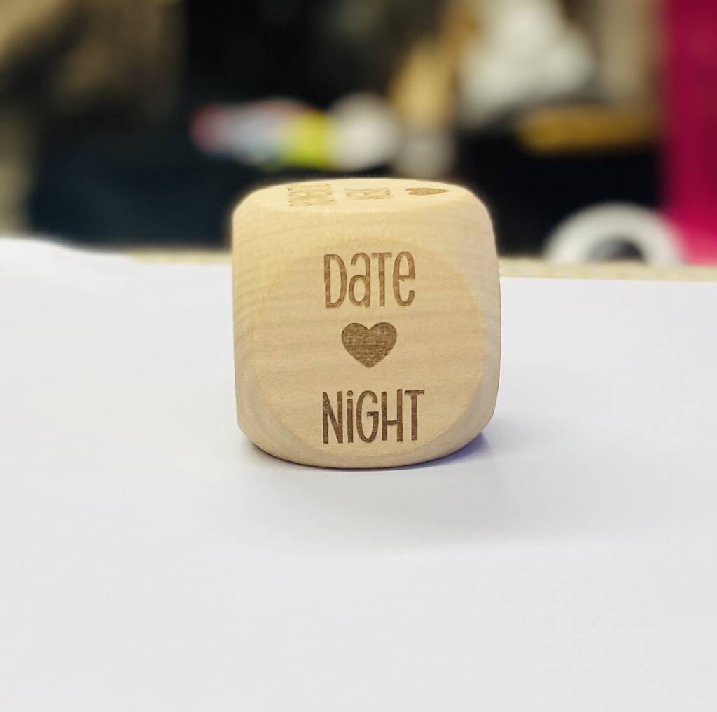 Personalised Date Night Decision Dice By Crafty Meys ...