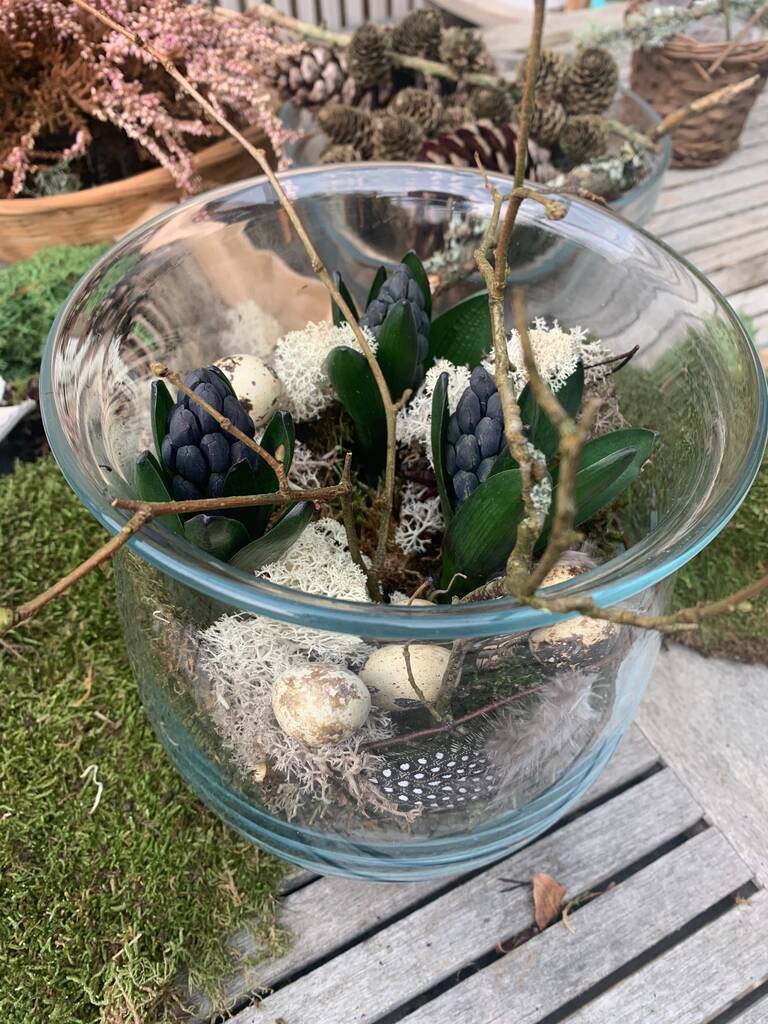 Natural Spring Floristry Display And Crafts Box Easter By The Danes ...