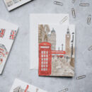Classic London Greeting Card By Annie Montgomery Design ...