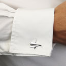 Personalised Paper Plane Cufflinks By Charlie Boots ...