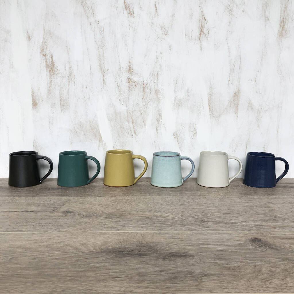 Fair Trade Handmade Glazed Stoneware Mug By Aura Que ...